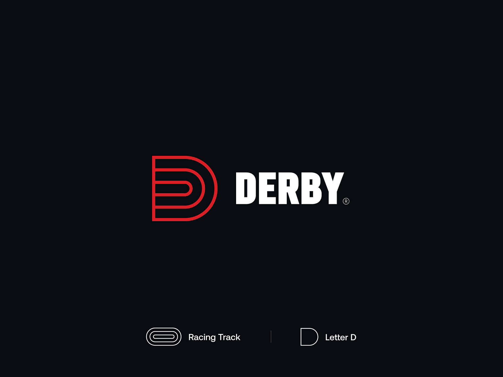 Derby Logo concept by Ted Kulakevich for Kulak on Dribbble