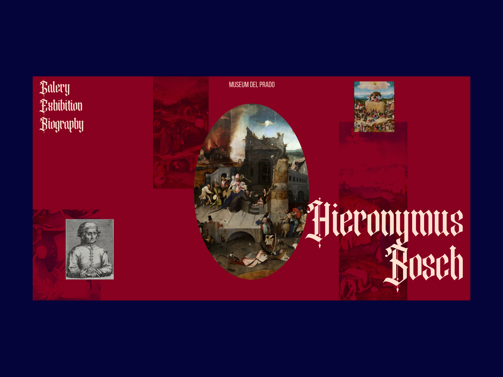 Hieronymus Bosch Exhibition by Daria on Dribbble