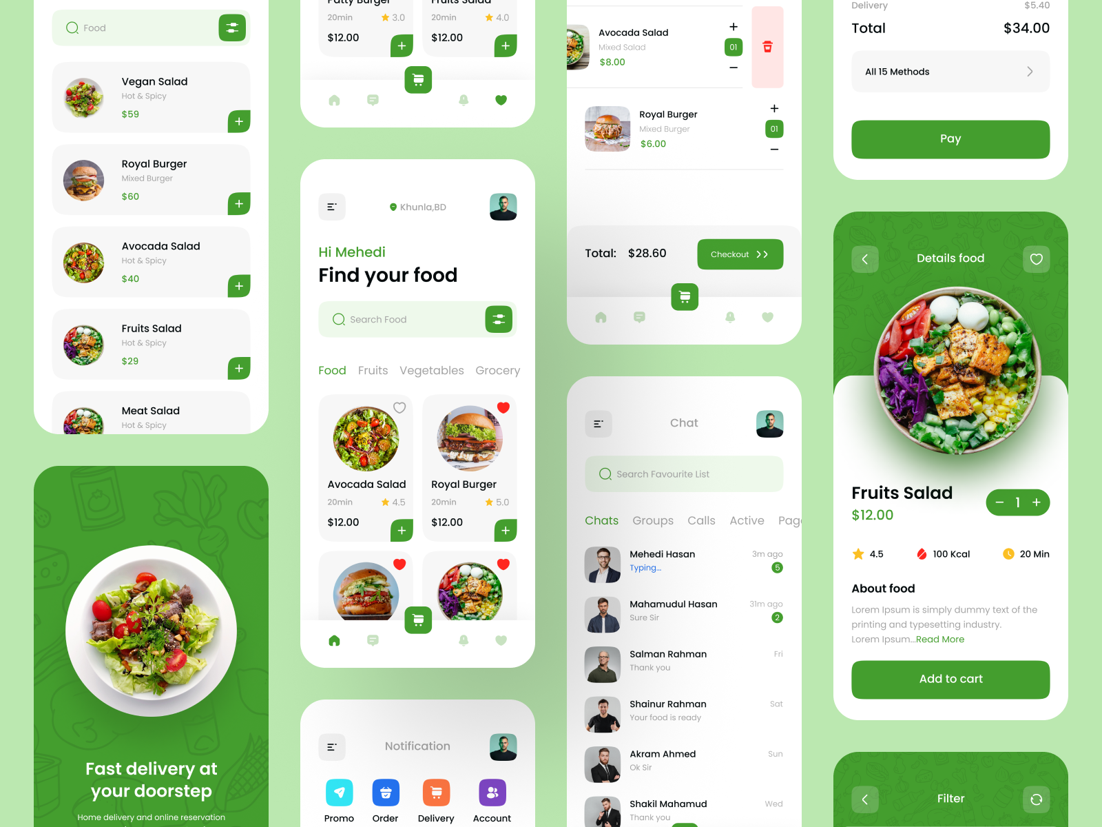 Grocery Shop Mobile App by Mehedi Hasan Rana on Dribbble