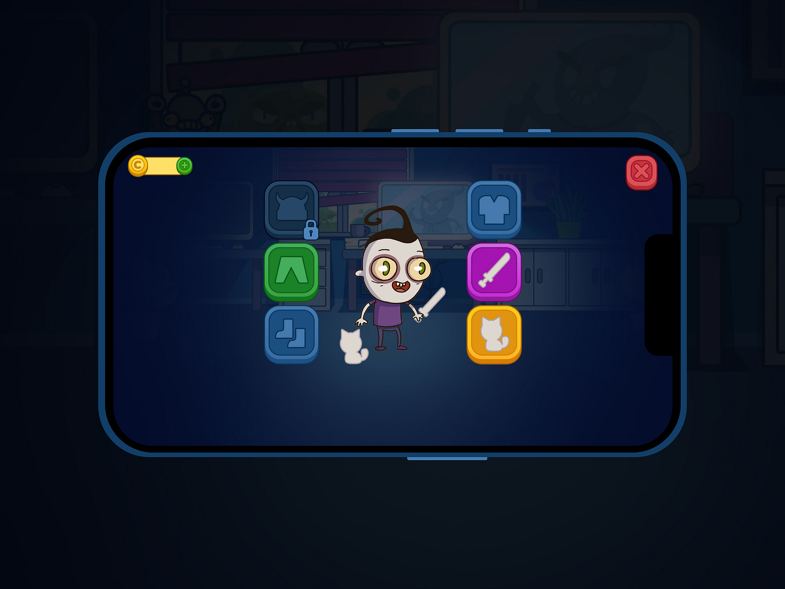 Characters interface search sketch 1 by Vladimir Gorchakov on Dribbble