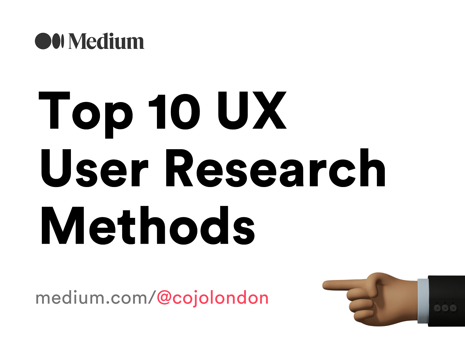 Top 10 UX User Research Methods by Cojo on Dribbble
