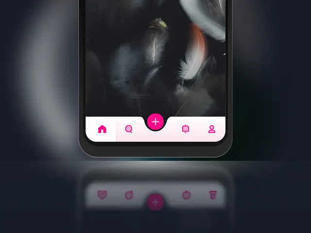 Bottom Navigation Bar Designs Themes Templates And Downloadable