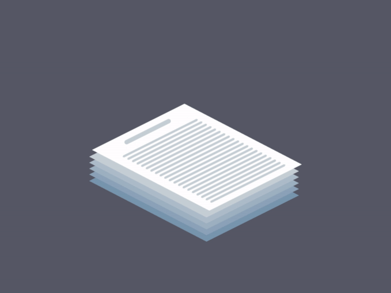 stacking paper by Lauritz Vogelsang on Dribbble
