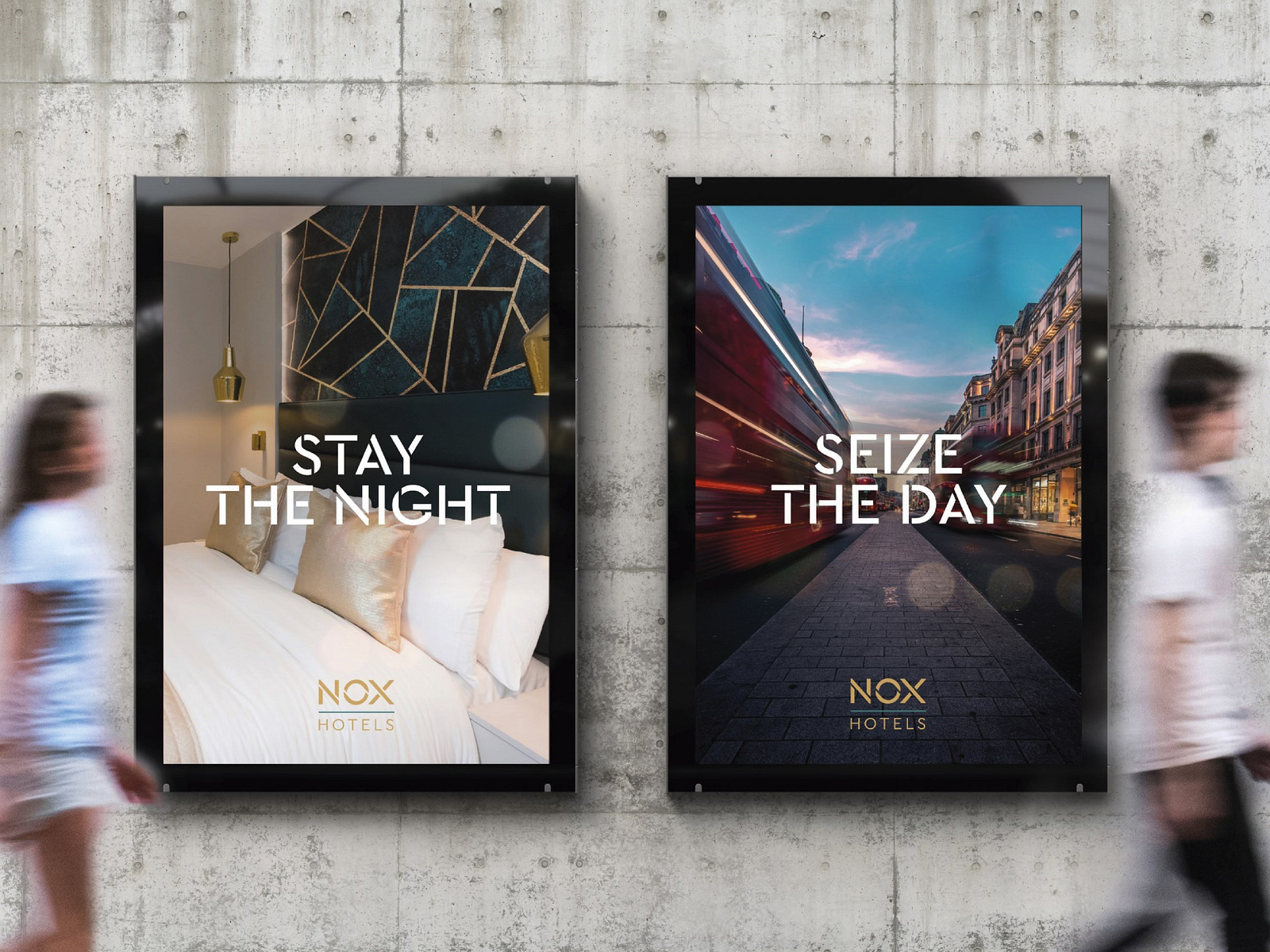 NOX Hotels posters by Nicoleta Costin on Dribbble