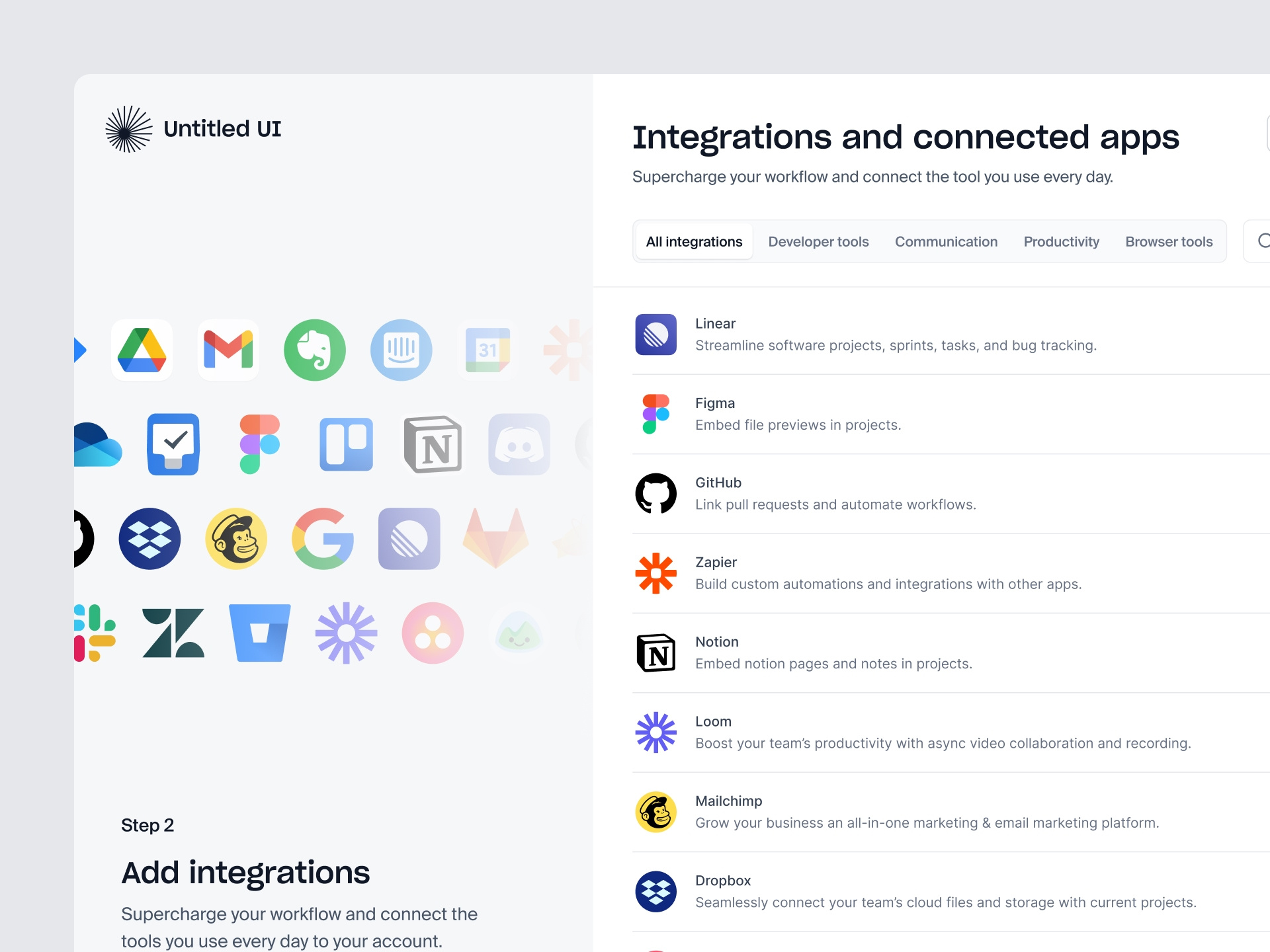 Multi-step sign up — Untitled UI by Jordan Hughes® on Dribbble