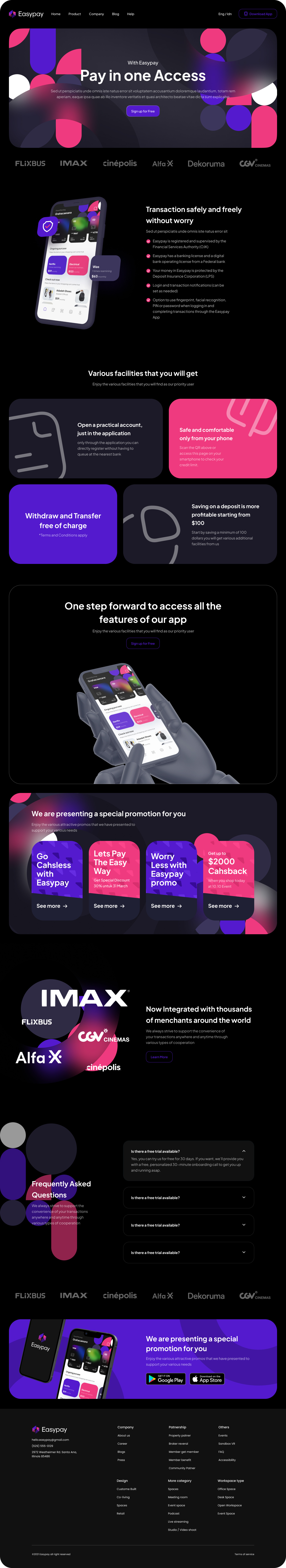 Easypay e-wallet Platform by grahacaesara ☘️ for Pixelz on Dribbble