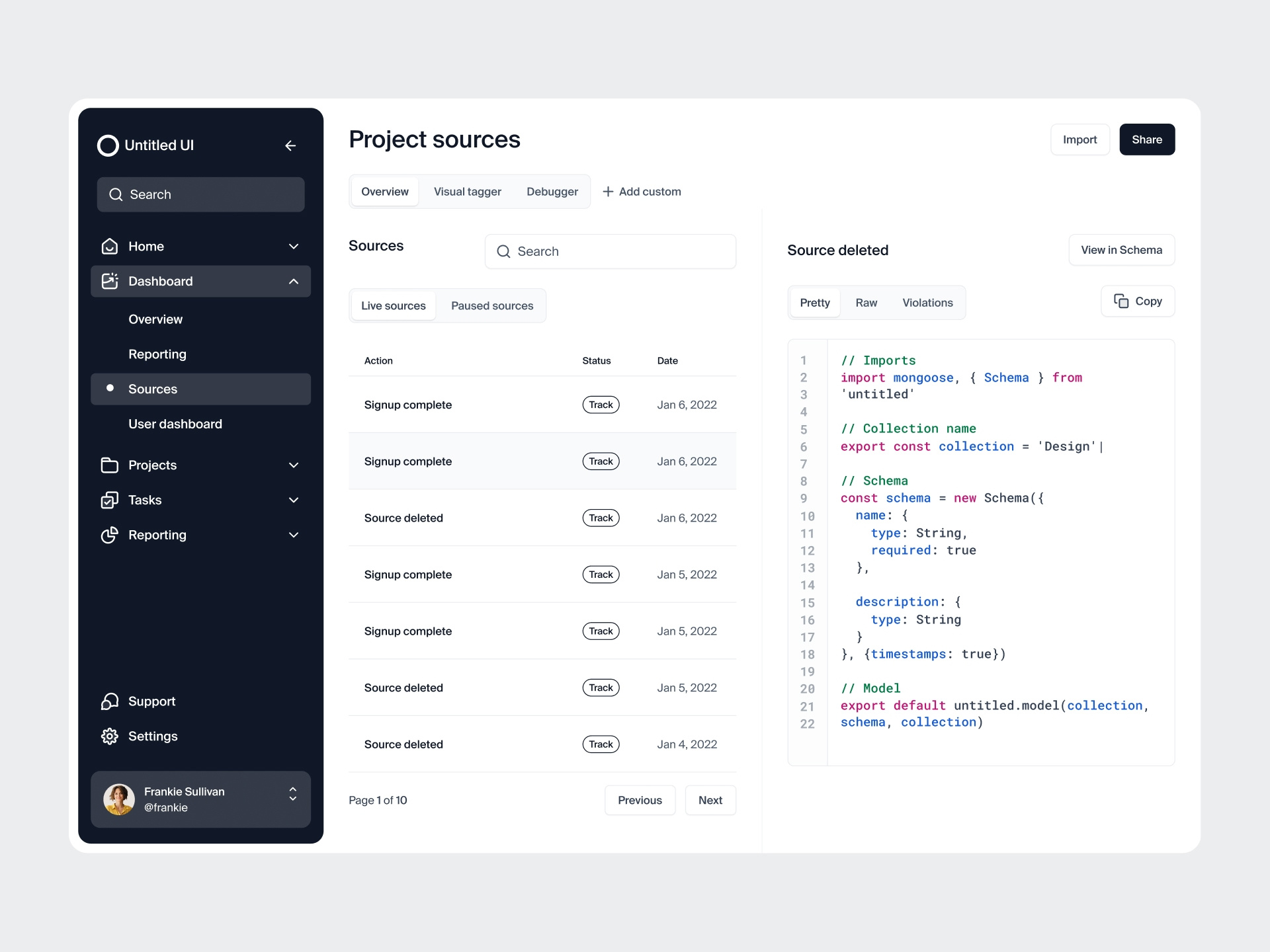 Project sources — Untitled UI by Jordan Hughes® on Dribbble