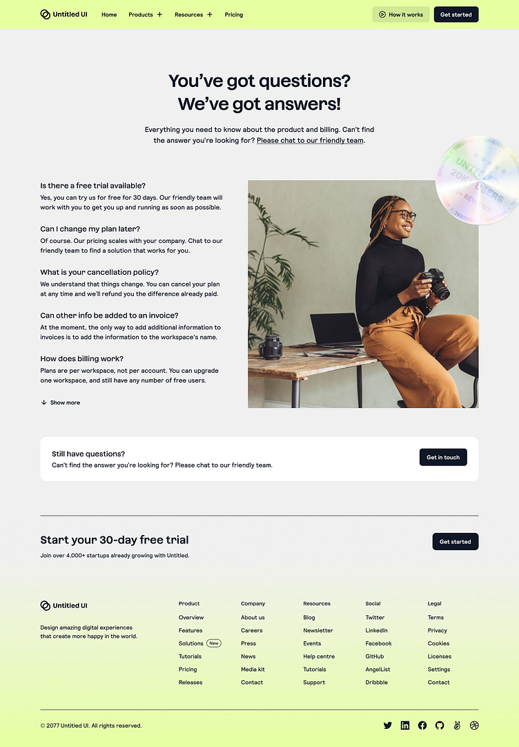 Frequently Asked Questions (FAQs) — Untitled UI by Jordan Hughes® on ... Frequently Asked Questions (FAQs) — Untitled UI by Jordan Hughes® on ...