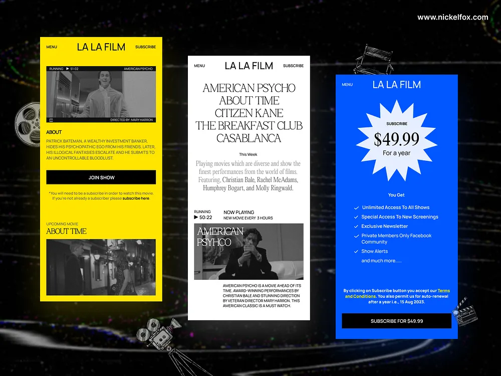 Netflix UI designs, themes, templates and downloadable graphic elements ...