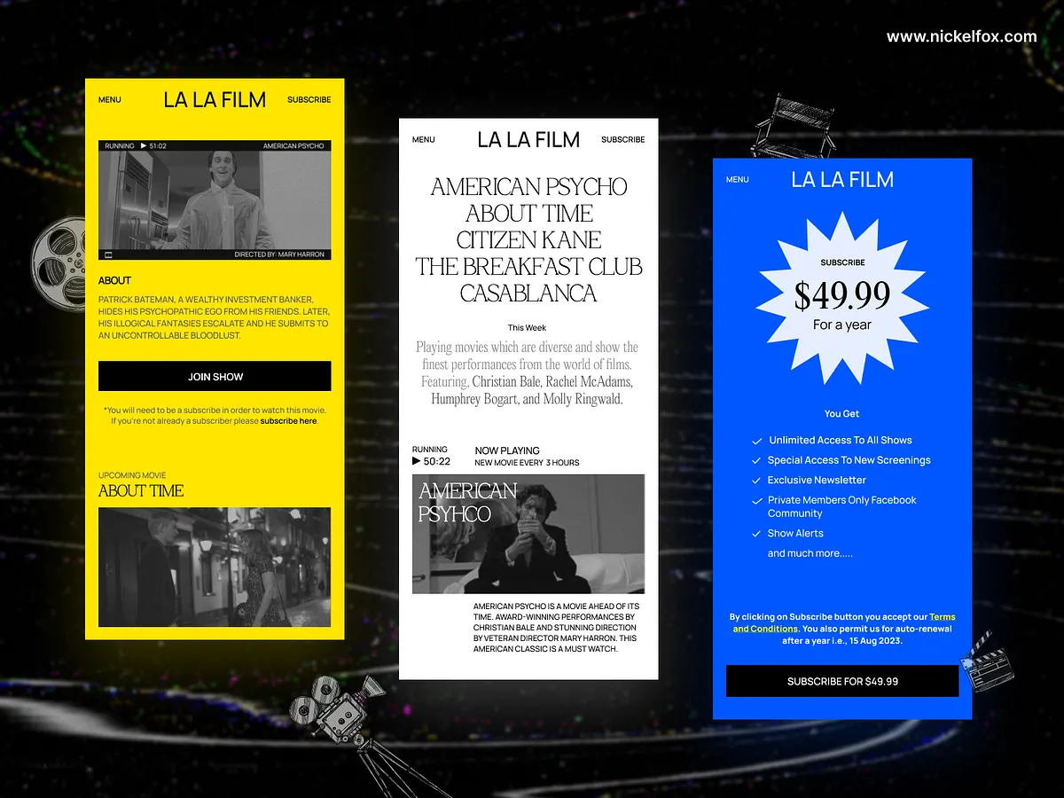 Netflix UI designs, themes, templates and downloadable graphic elements ...
