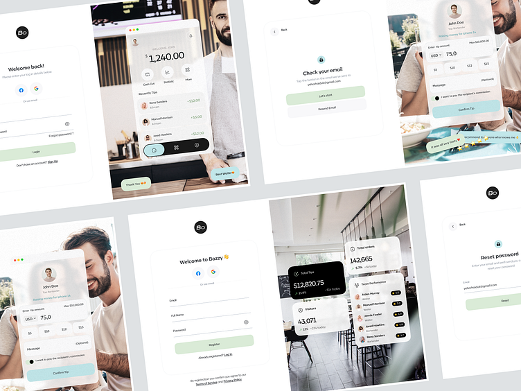 Tipping WebApp Onboarding by Yehor Haiduk 🇺🇦 for Ledo on Dribbble