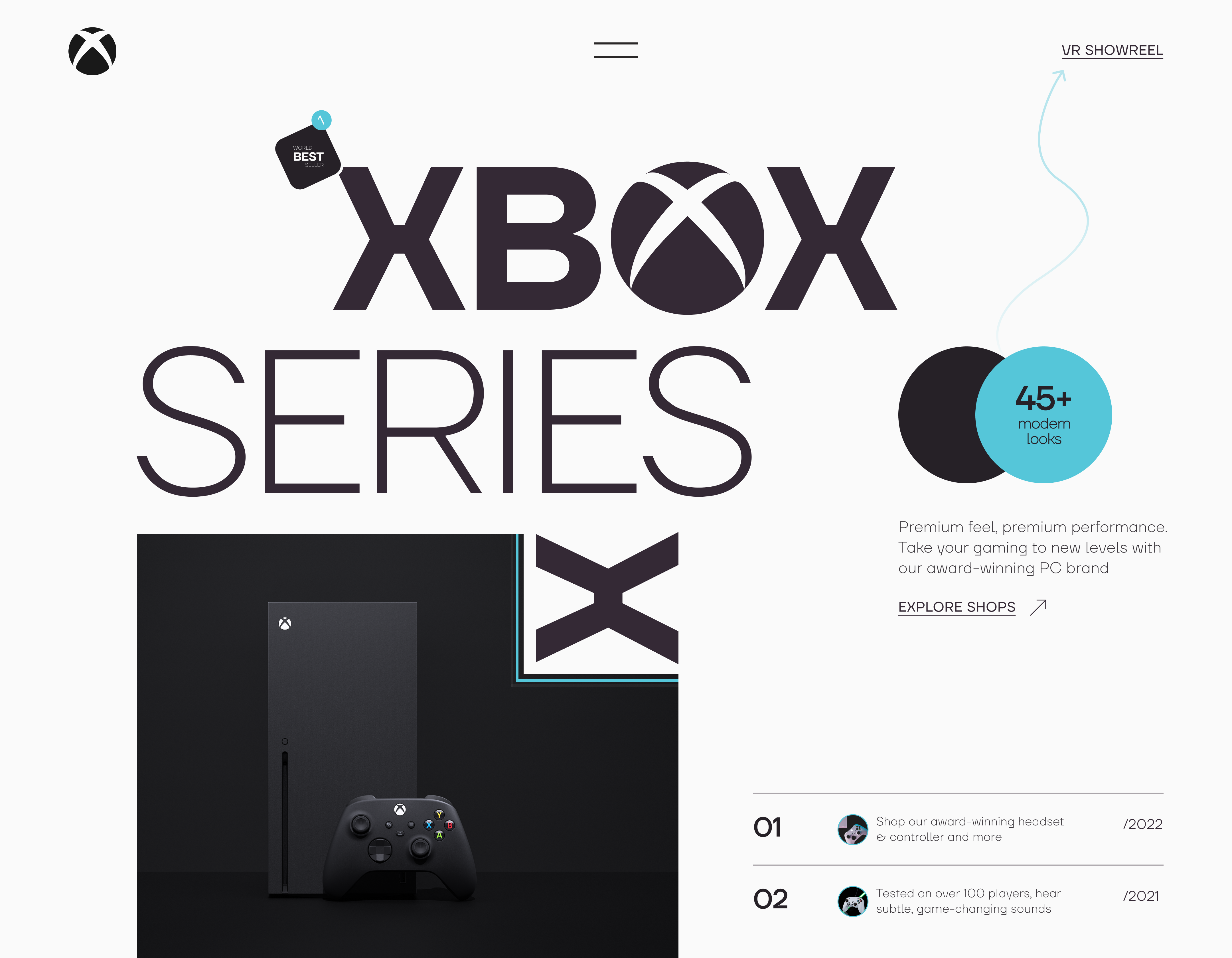 Xbox Wireless Controller Web by Saidul Islam for Piqo Studio on Dribbble
