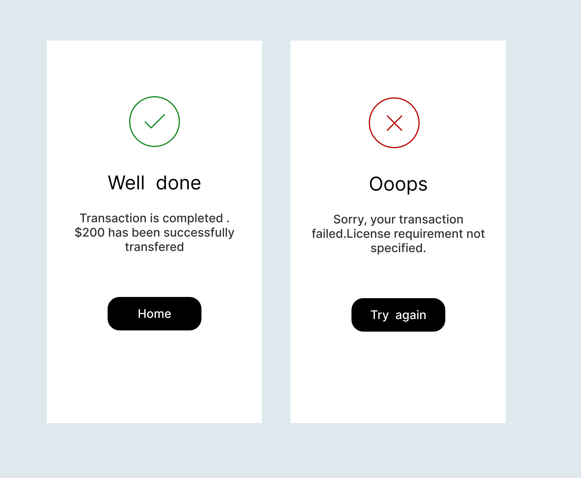 Flash Message Dailyui:011 #dailyui by Chiamaka Okeke on Dribbble