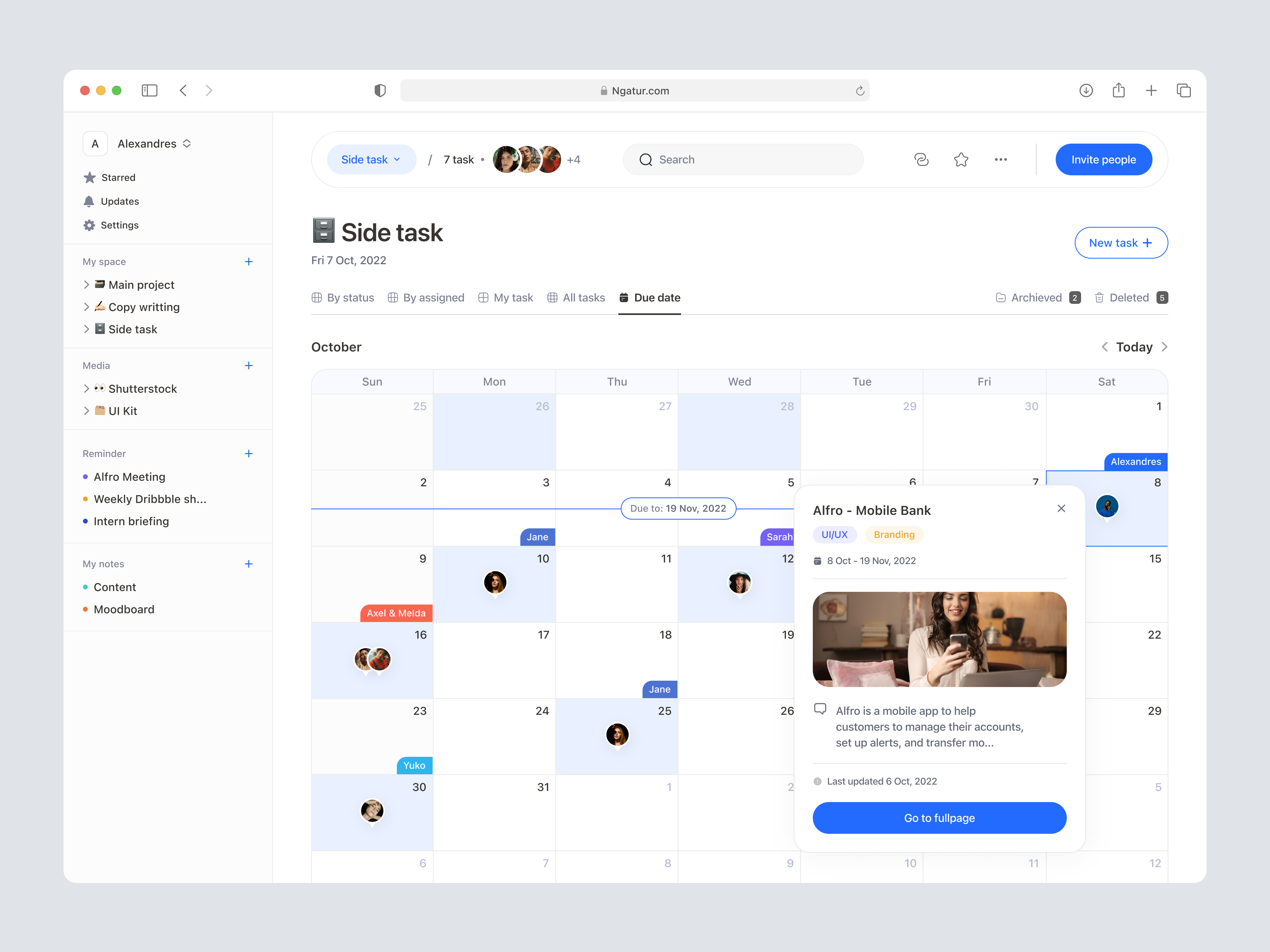 Ngatur - To-do list Dashboard by Habib Gilang Maulana for Keitoto on ...