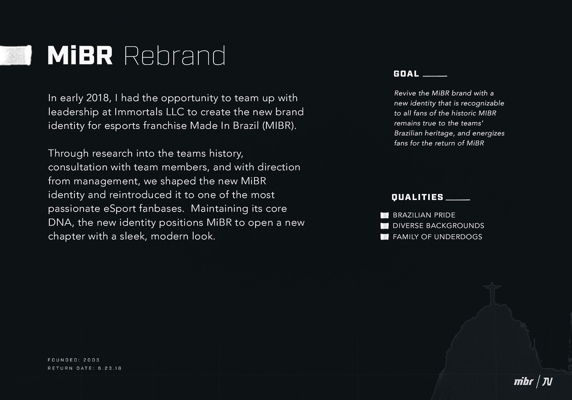 MiBR | eSports Team Rebrand by Jeremy Nelson on Dribbble