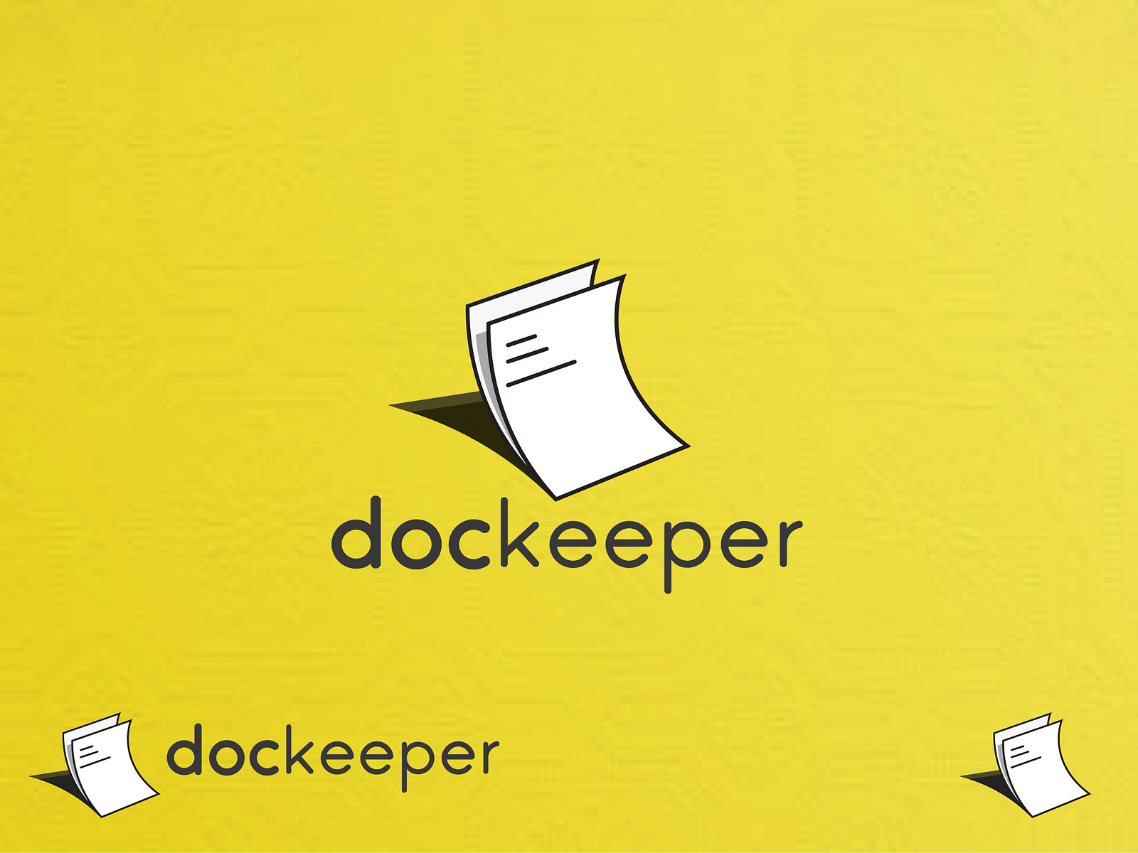 App logo design | dockeeper | paper logo by Sahiduzzaman Sahid on Dribbble