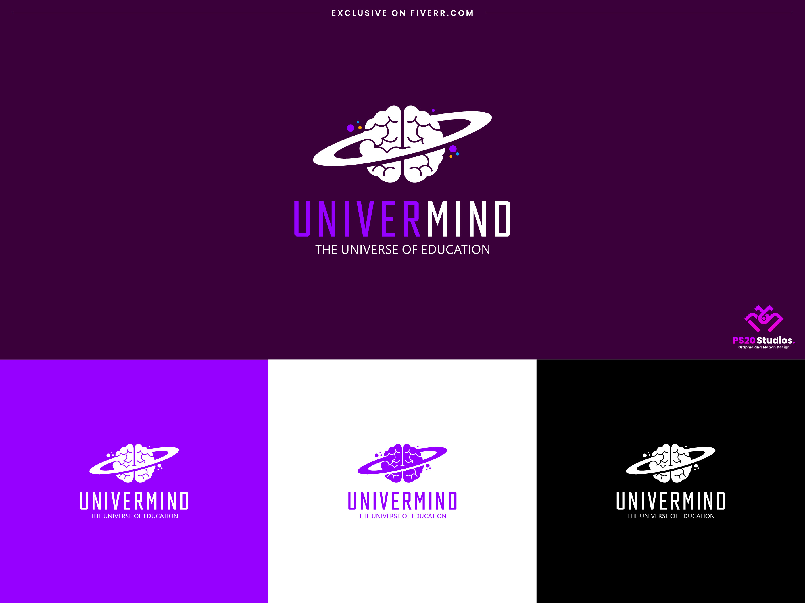 education design - univer mind branding identity by PS20 Studios. on ...