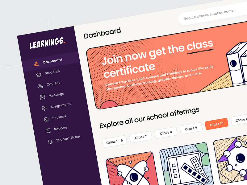 Browse thousands of Elearning images for design inspiration | Dribbble
