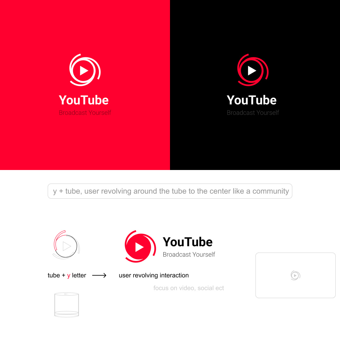 YouTube logo by 7Colors on Dribbble