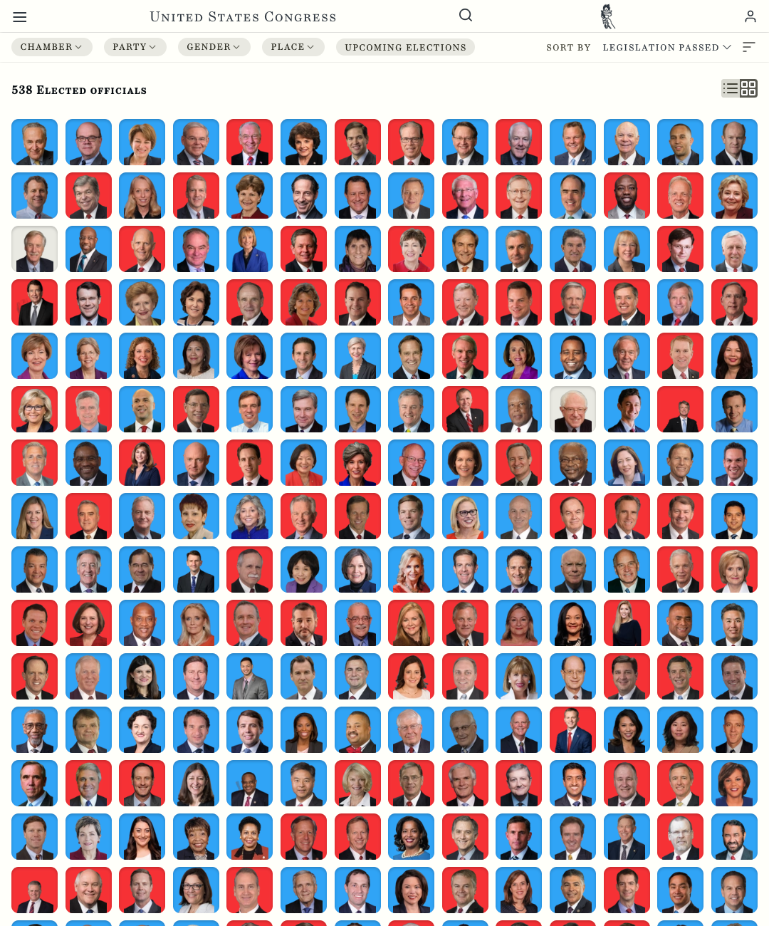 Elected Officials by Ryan Parker on Dribbble