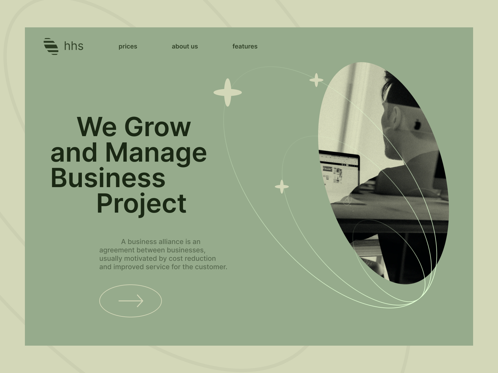 HHS Redesign by Yezerskyy on Dribbble