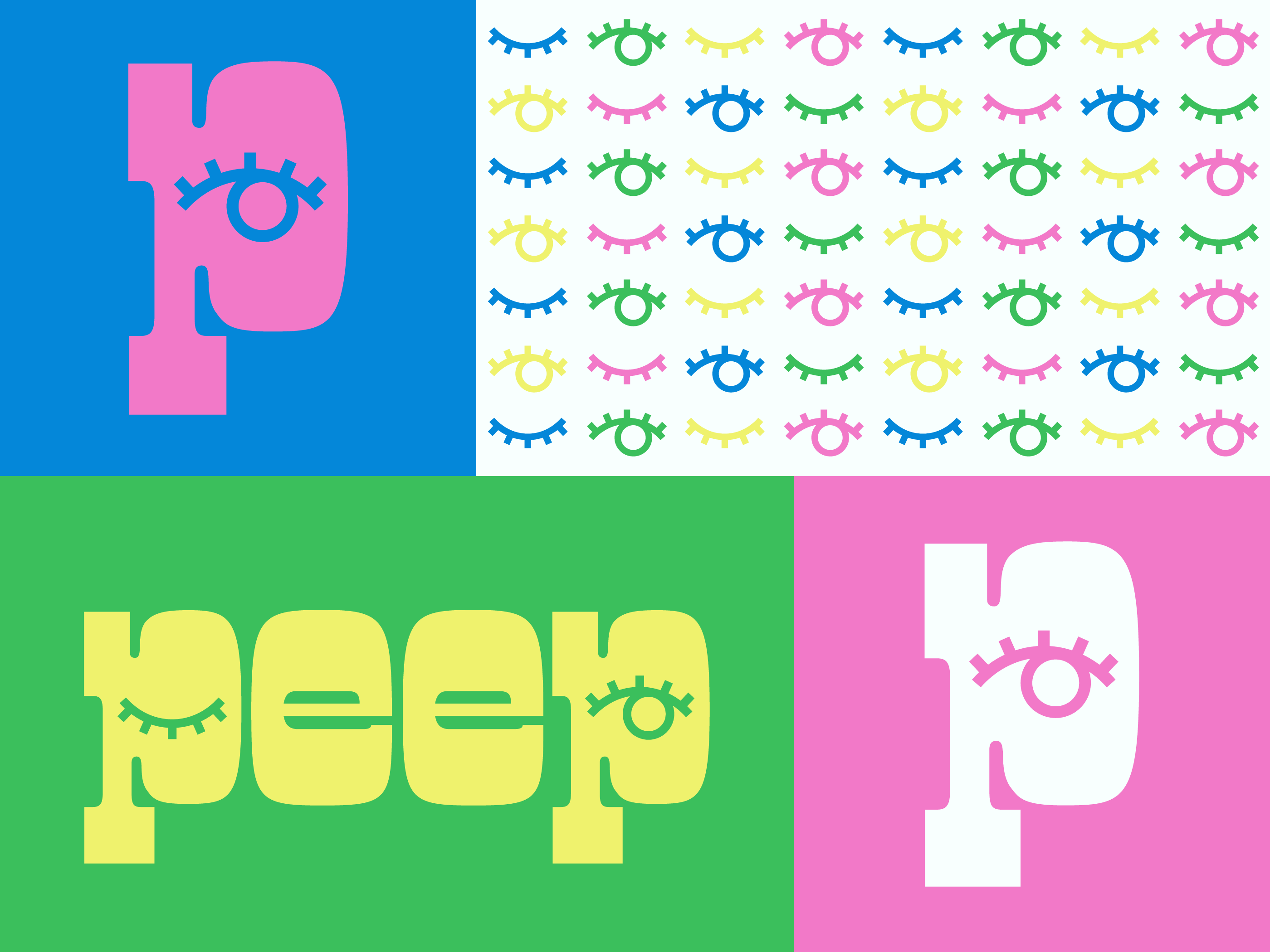 Peep Eyewear by Rebekah on Dribbble