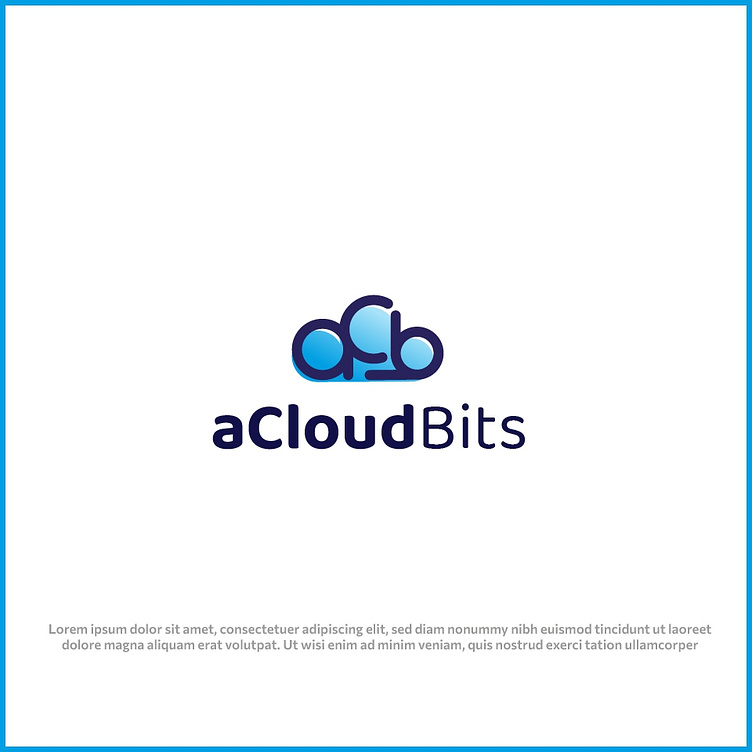 a Cloud Bits Logo by MD Bodiuzzaman on Dribbble