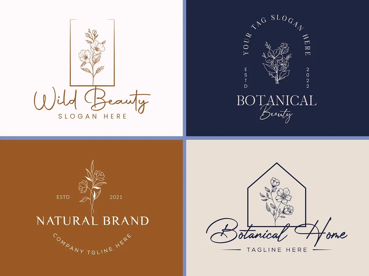 Boho Logo designs, themes, templates and downloadable graphic elements ...