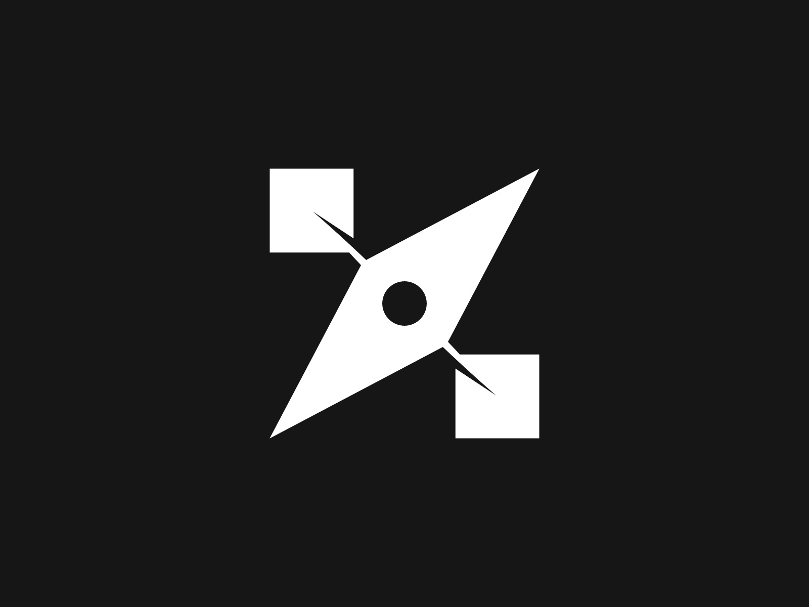 Compass Mark Logo by Fauzimqn on Dribbble