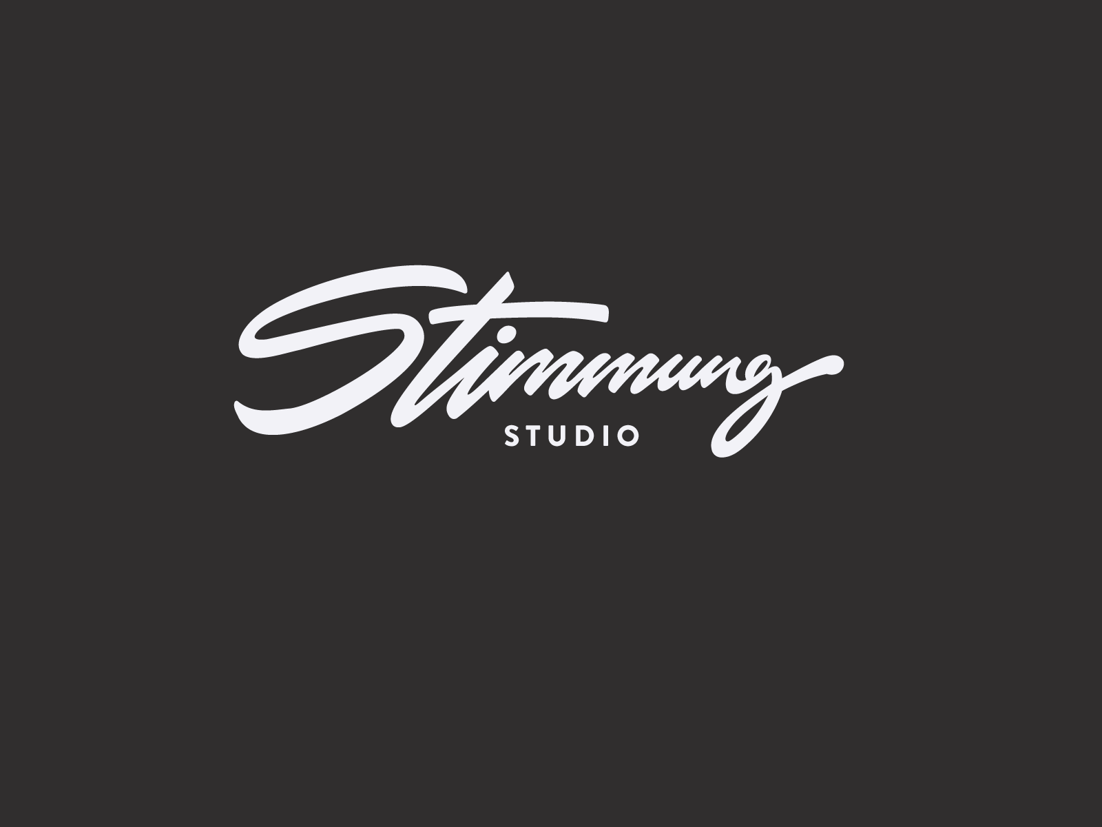 Stimmung by ForSureLetters on Dribbble