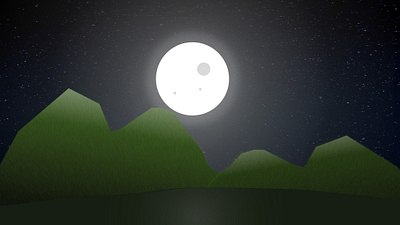 Night Illustration Scene designs, themes, templates and downloadable ...