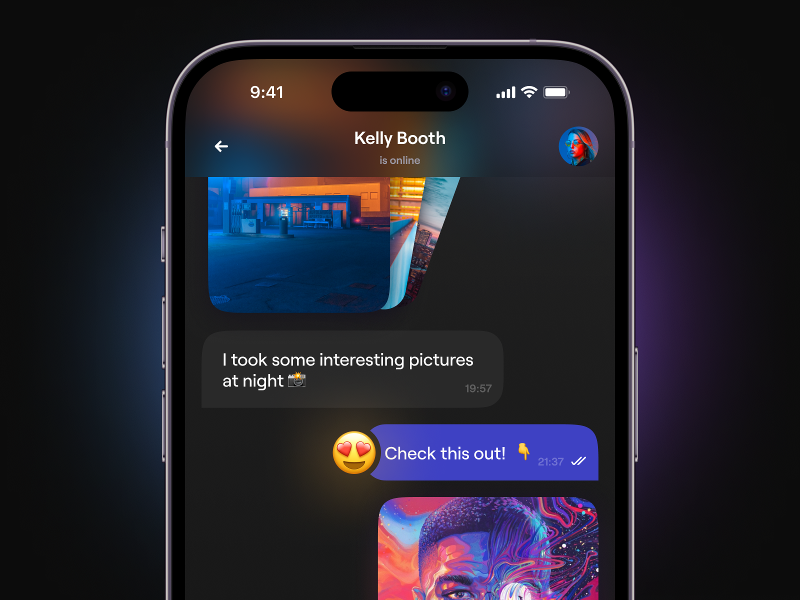 Dynamic island - message emoji 😍 by Mateusz Jurkiewicz for Miquido on ...