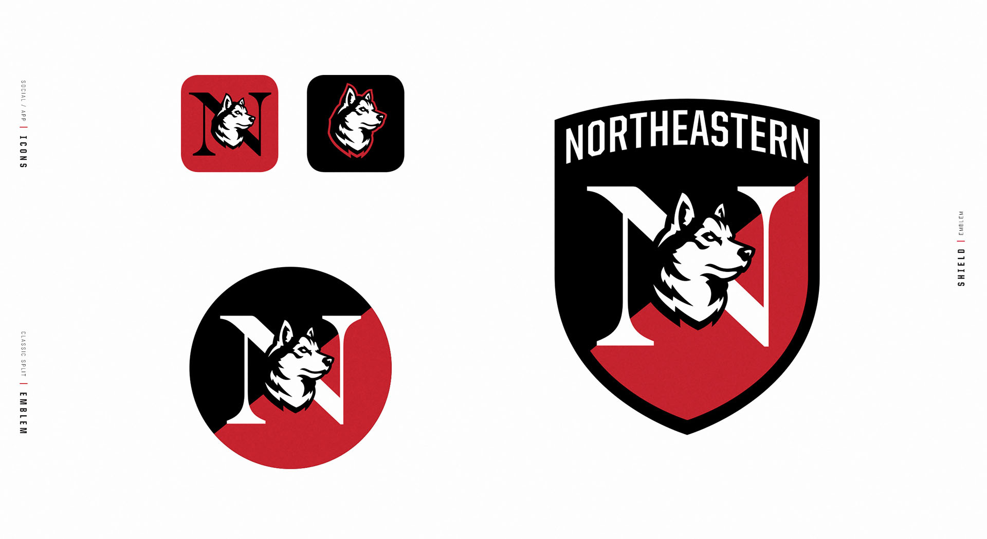 Northeastern Huskies | Athletics Mascot Rebrand by Jeremy Nelson on ...