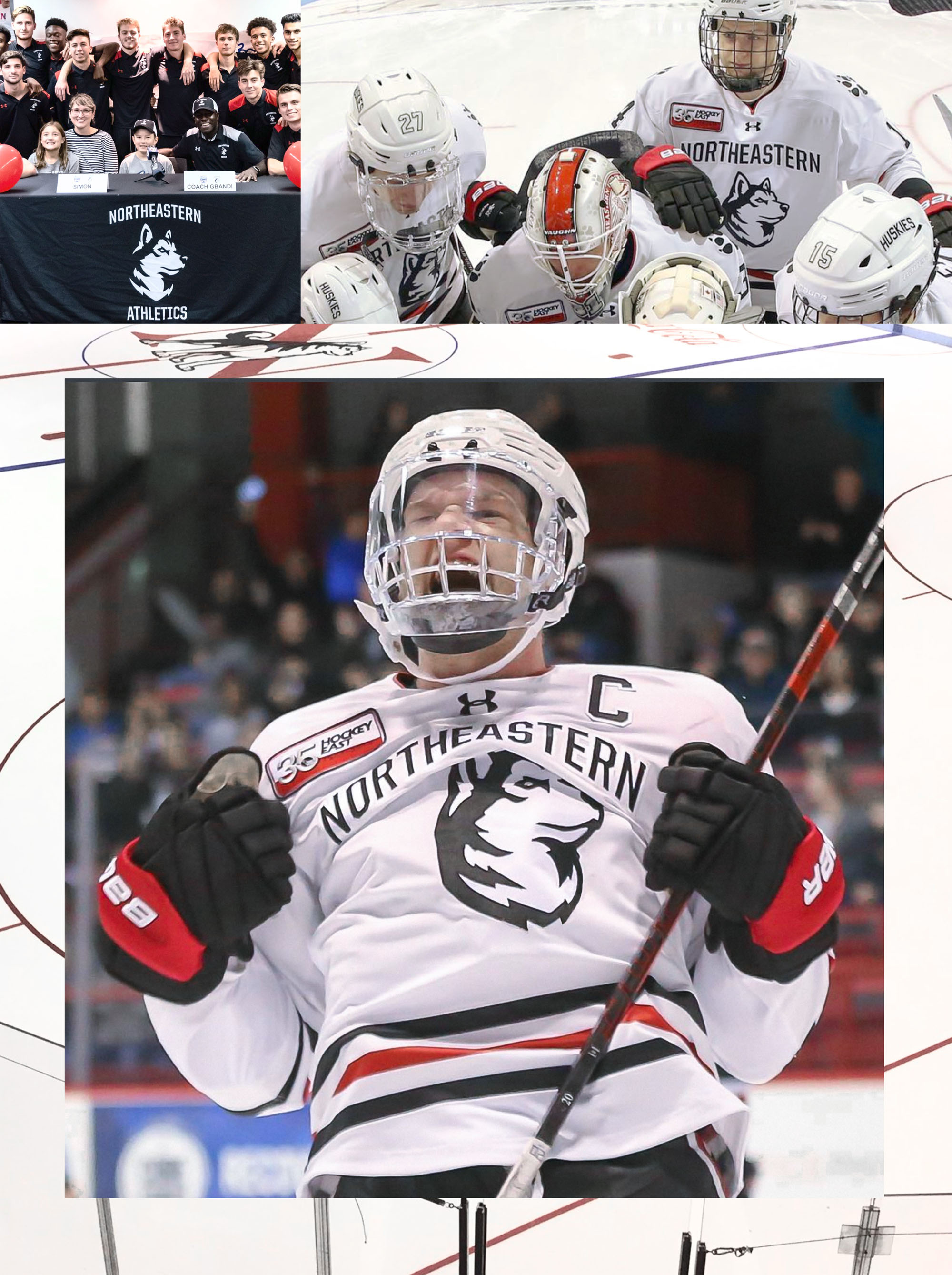 Northeastern Huskies | Athletics Mascot Rebrand by Jeremy Nelson on ...