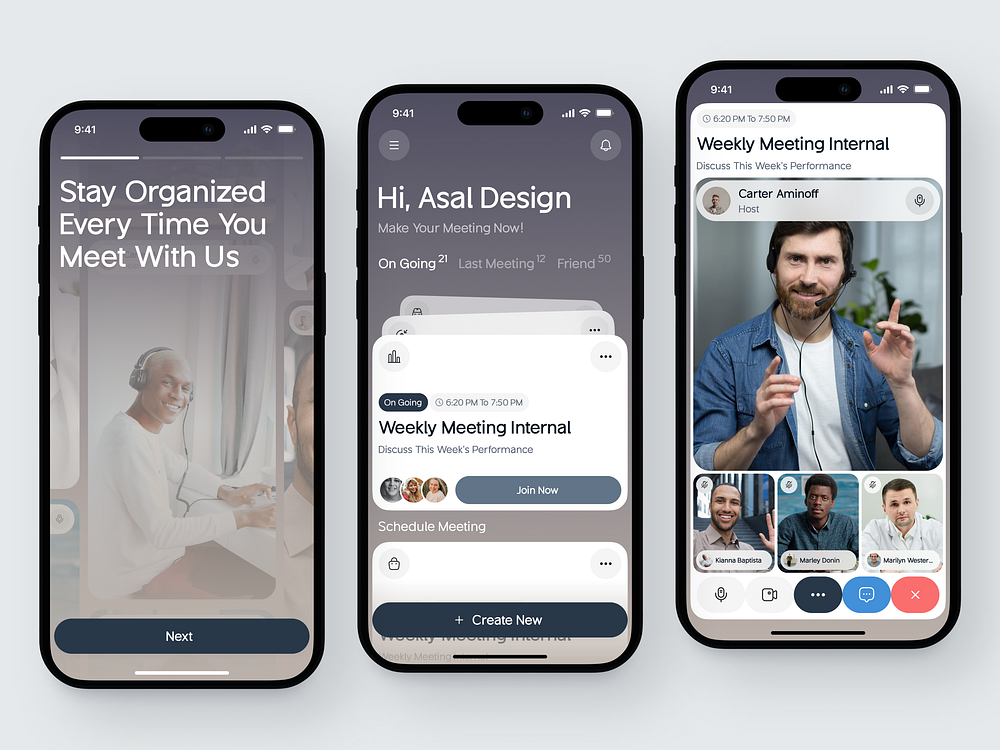 Browse thousands of Video Call images for design inspiration | Dribbble