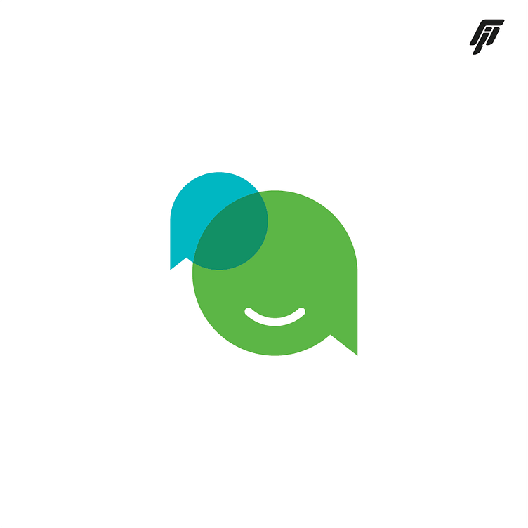 Chat App Logo by Gilang Permana on Dribbble