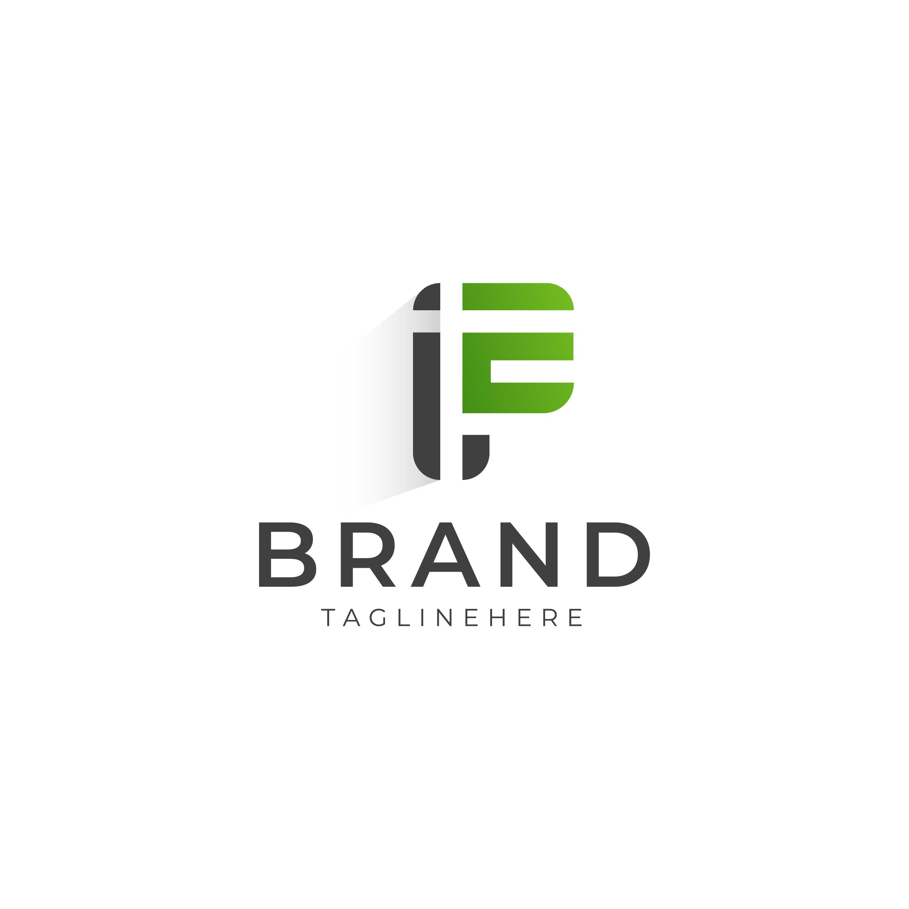 Word brand logo (IEF by Khan Asif on Dribbble