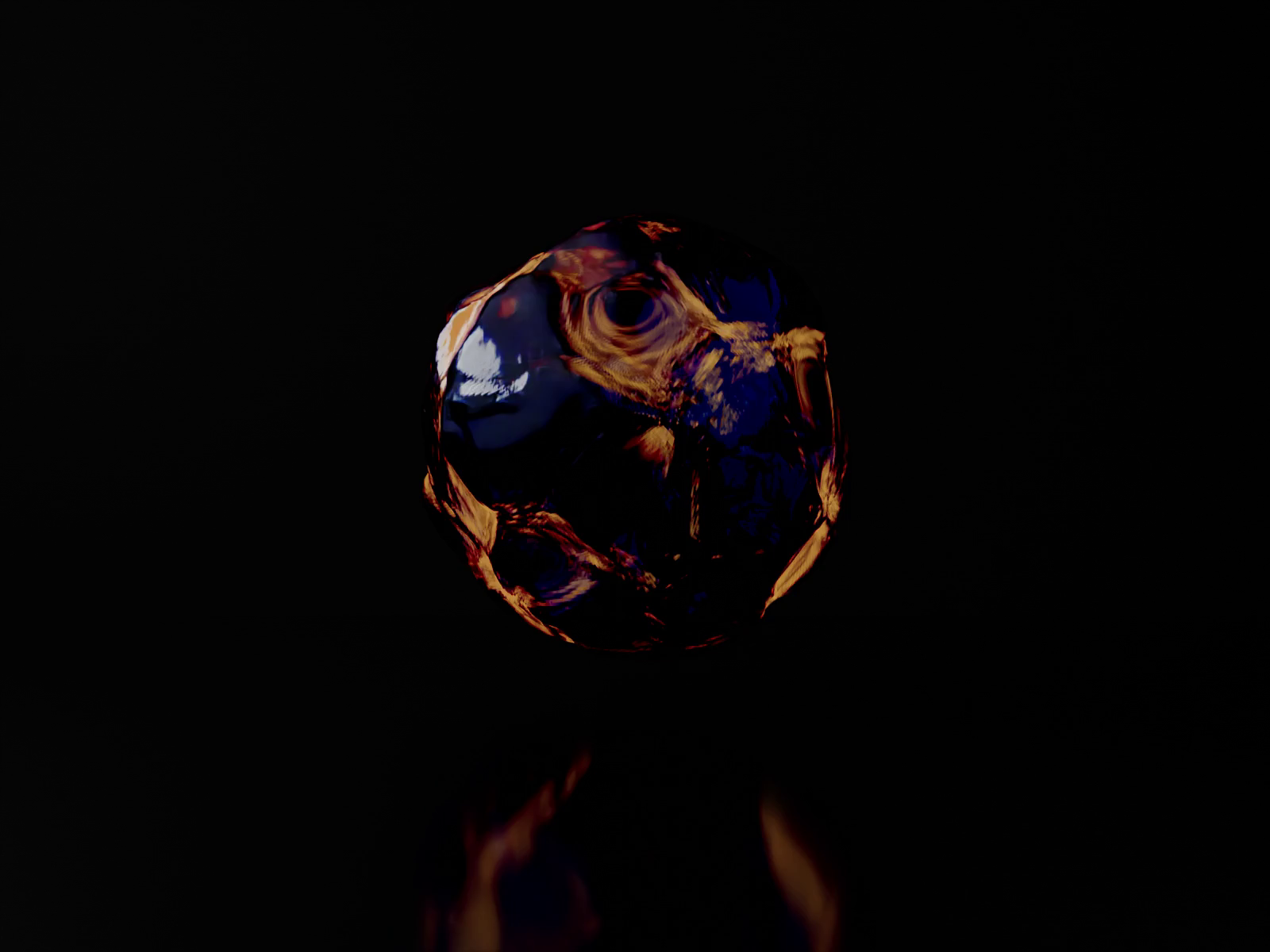 Molten Lava Sphere by Raunaq Shah📱 on Dribbble