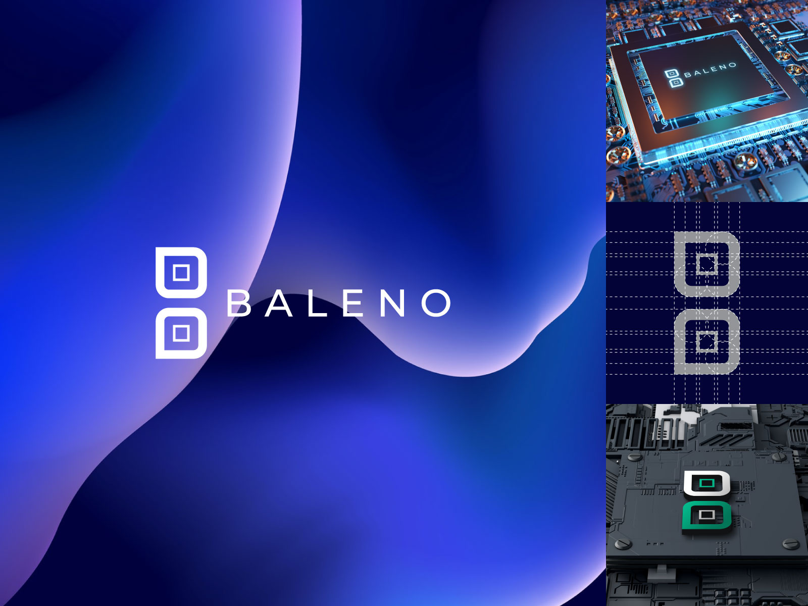 Modern Monogram Logo B Baleno Technology by Ahmad Padilah on Dribbble