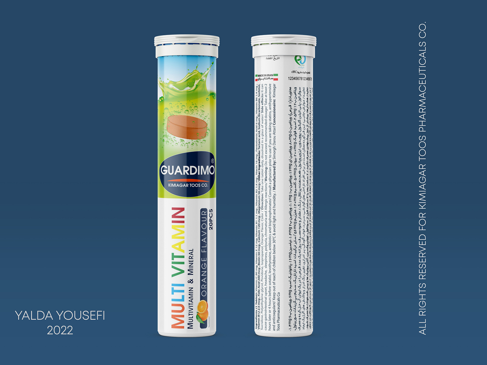 Multi Vitamin (Effervescent Tablet) by yalda yousefi on Dribbble