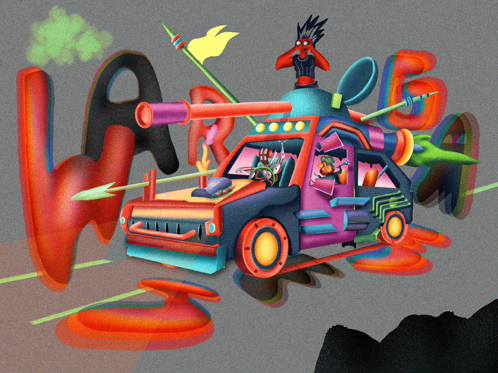 War Games by Marc Chicoine on Dribbble