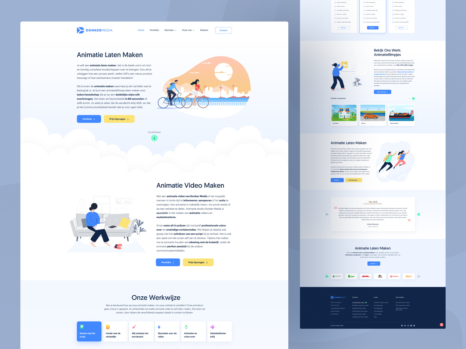 Donker Media - Animated Company Website Design by Md Shah Alam on Dribbble Donker Media - Animated Company Website Design by Md Shah Alam on Dribbble