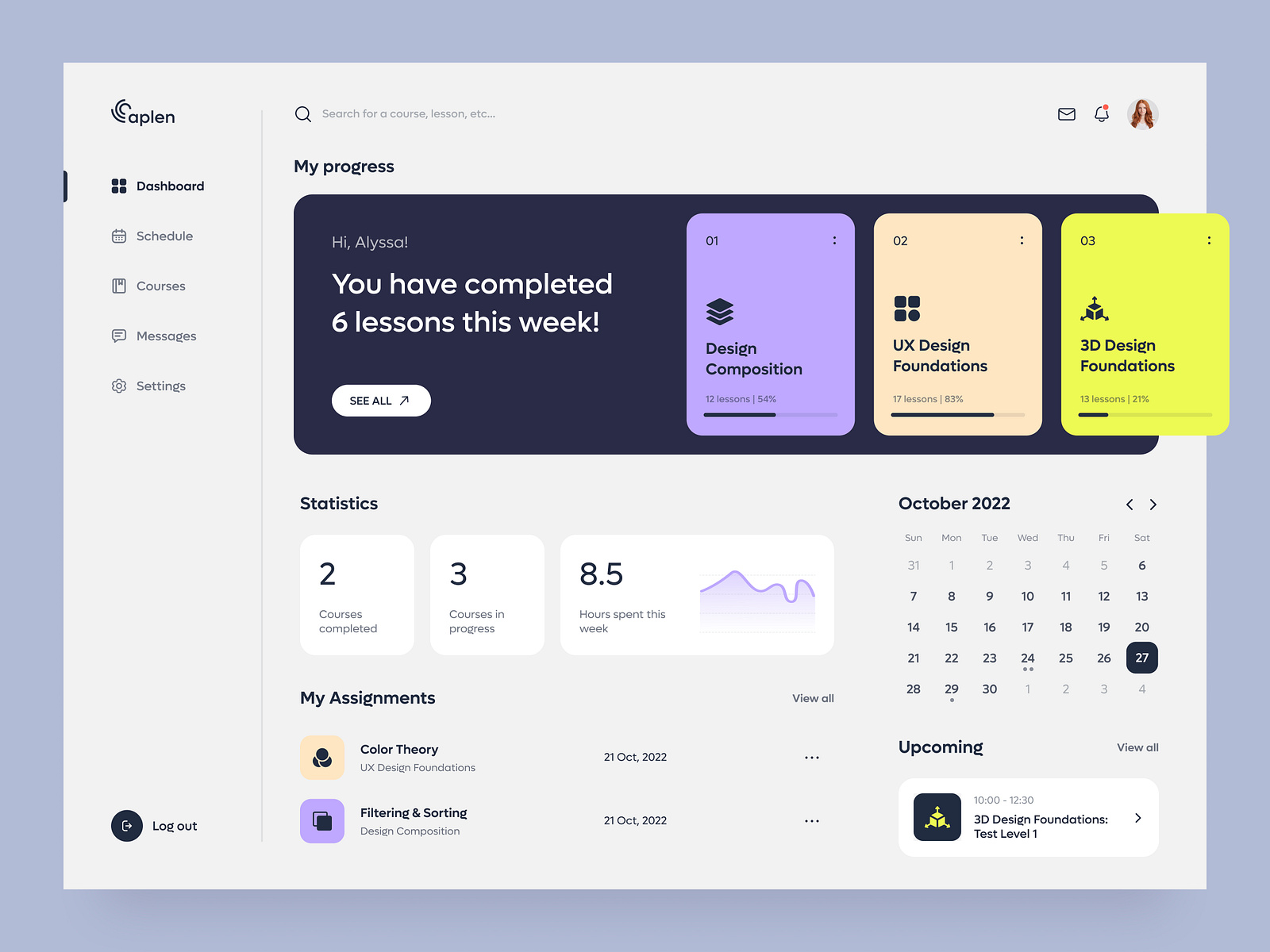 Aplen - SaaS Education Web App by Arounda UI/UX for Arounda on Dribbble