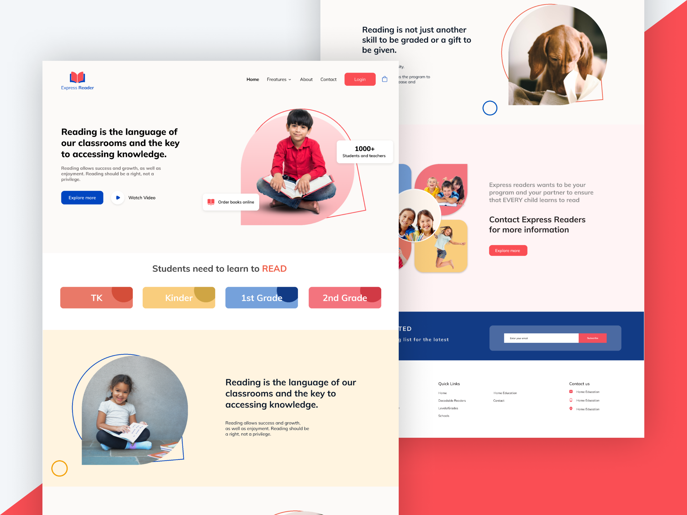 Student Platform Website Design by MD. Anamul Arshad on Dribbble