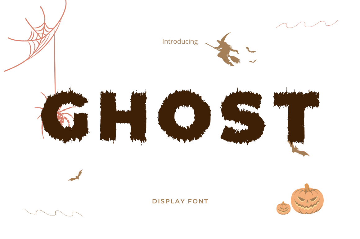 ghost font by cocodesign on Dribbble