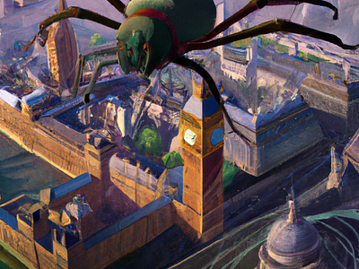 The London Spider by Coen Hearn on Dribbble