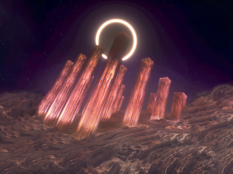 Eclipse Lights By Jainam On Dribbble