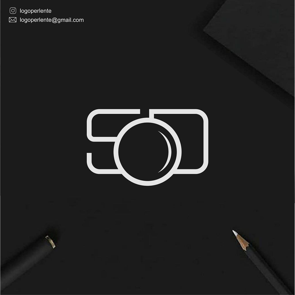 Letter SD + Camera monogram logo by logoperlente on Dribbble