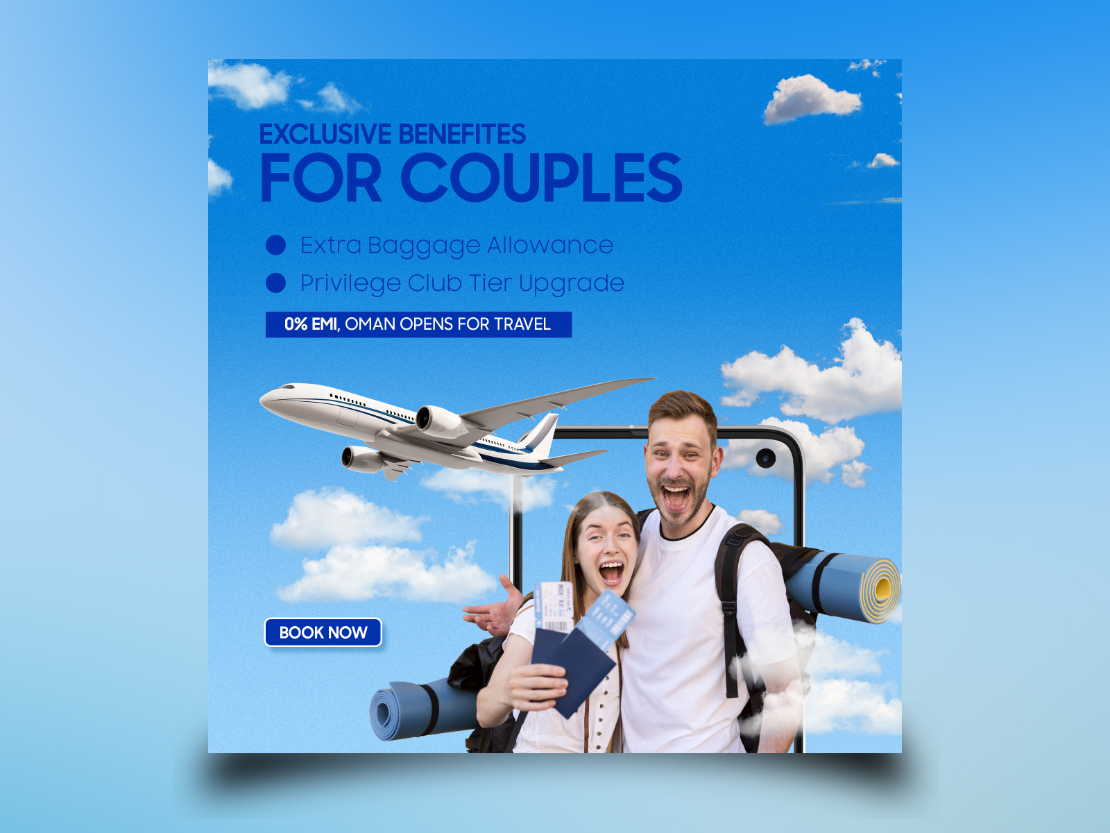 Social Media Travel Banner by Badrul Alam on Dribbble
