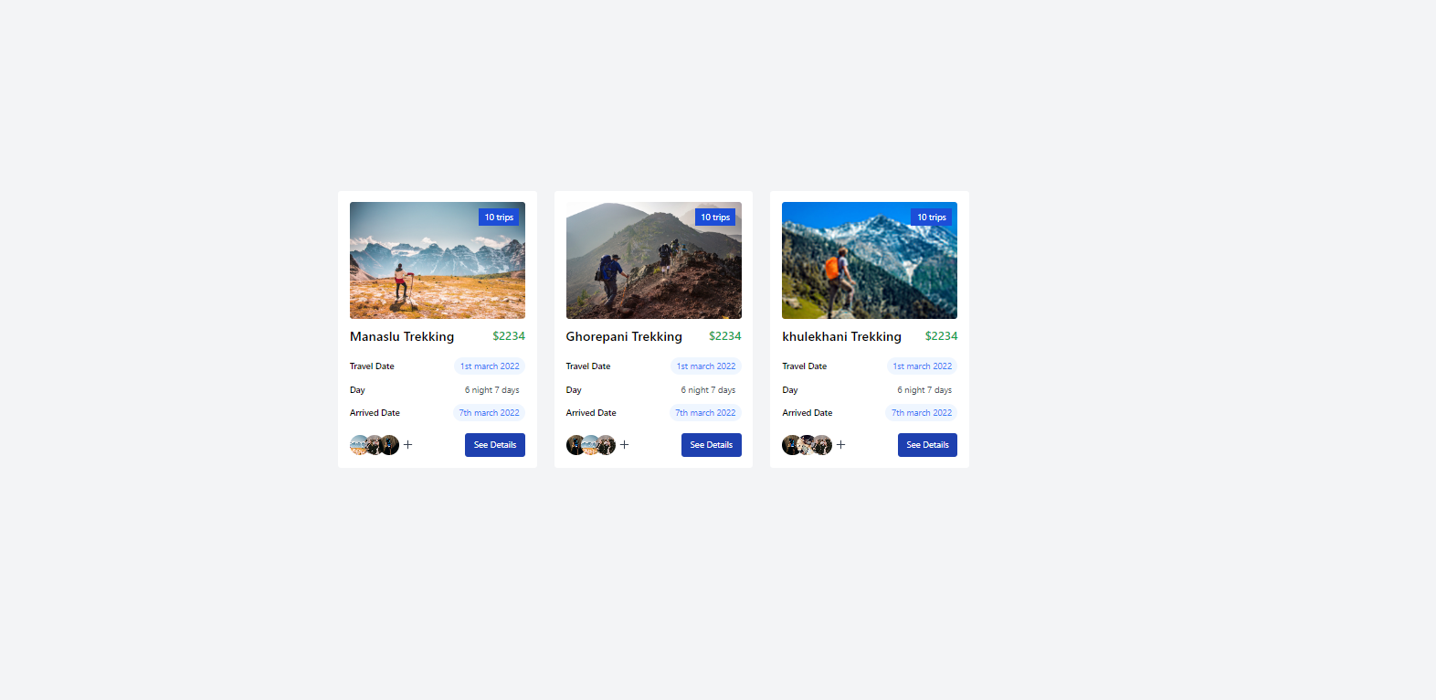 Tailwind Css Card By Yujesh K C On Dribbble